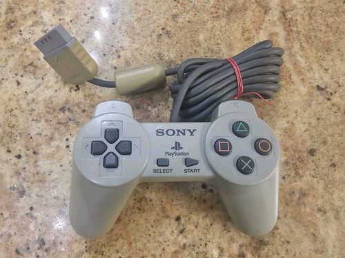 Sony PlayStation PS1 Official OEM Gray Controller SCPH-1080 Tested ...