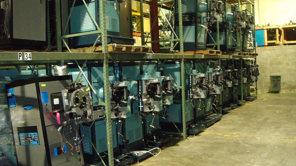 Simplex XL Peerless Magnarc RCA 9030 LL3 18" Mags 35mm Projector Museum ...