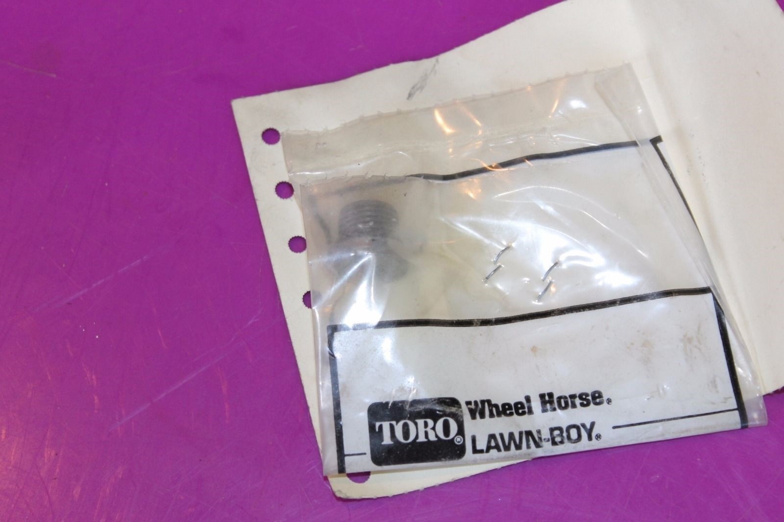 Toro Check Valve Plug. Part 25-2650. | eBay