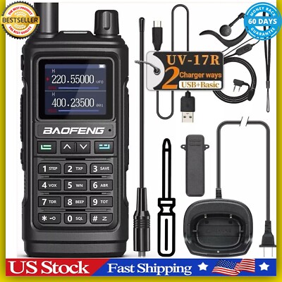 Digital Handheld Radio Scanner Fire Police VHF FM EMS Ham 2 Way ...