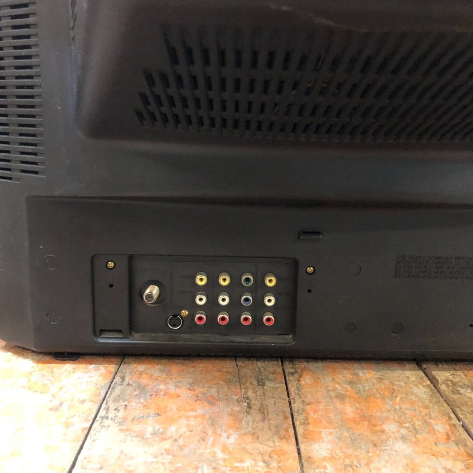 Toshiba 27A41 CRT 27" Curved Screen CRT TV w/Component S-VIDEO for ...