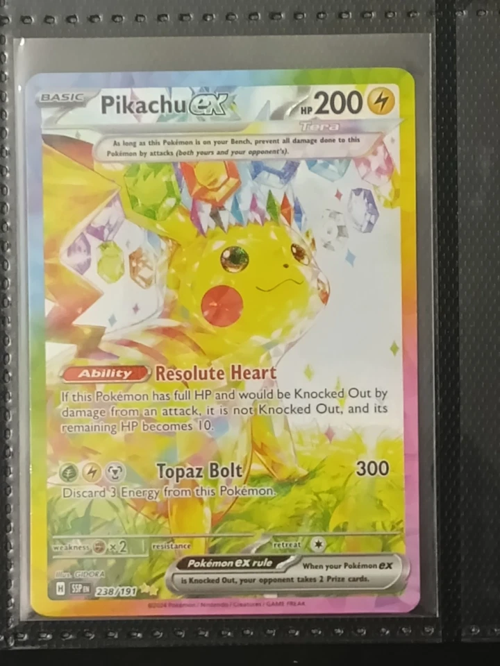 Pikachu Ex 238/191 Sv08: Surging Sparks for sale | eBay
