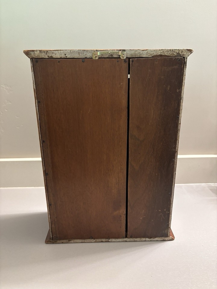 Primitive Wooden Ballot Voting Box Hand Made Antique | eBay