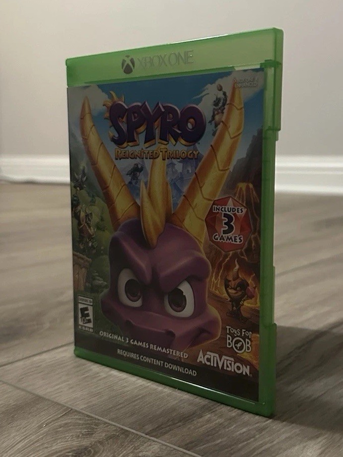 Spyro Reignited Trilogy - Microsoft Xbox One Spyro The Dragon ...