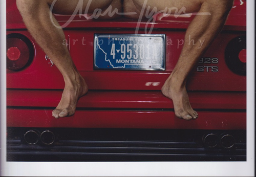 Alan Lyon Original Male Photo gay interest (11) Kurt resting | eBay