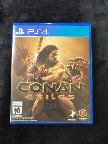 Sony PS4 Playstation 4 Conan Exiles Video Game (With Online Features ...
