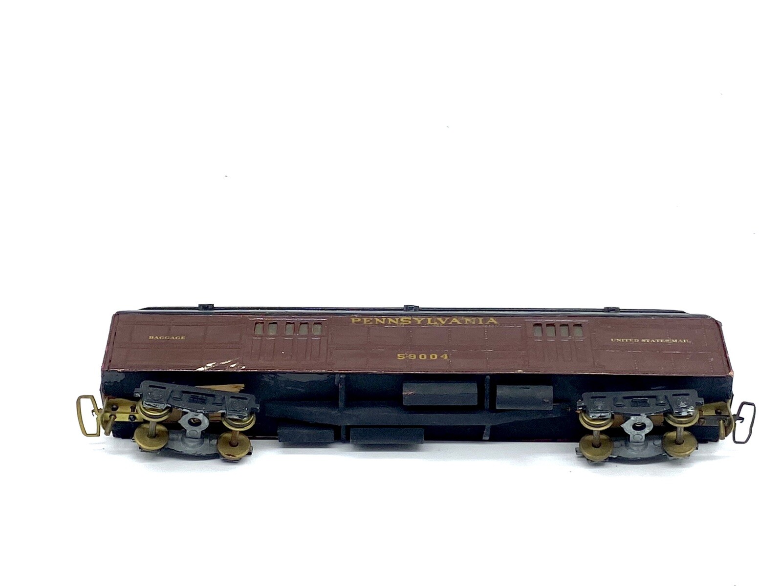 Vintage HO Scale Wooden Pennsylvania 59004 US Mail Baggage RPO Car | eBay