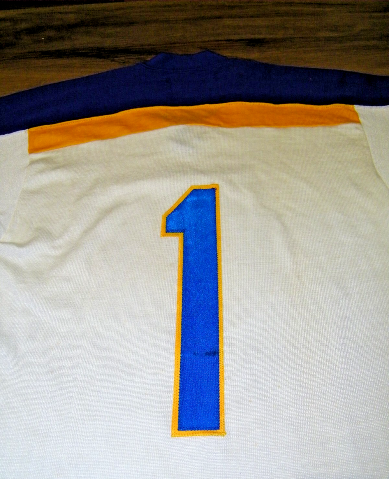 VINTAGE DURENE DUREEN BUFFALO SABRES ROGER CROZIER LACE NECK HOCKEY ...