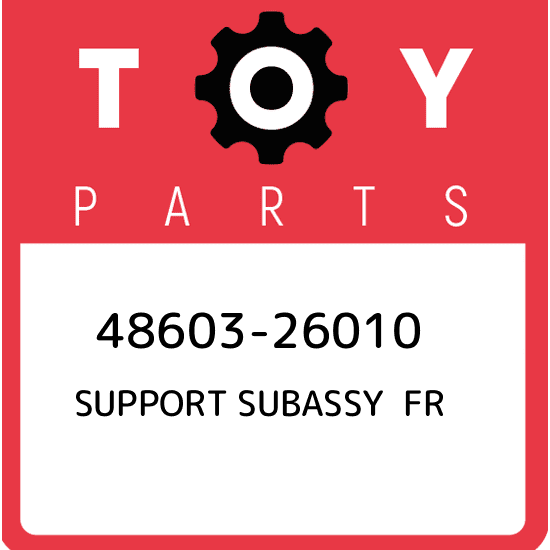 48603-26010 Toyota Support SUBAssy FR 4860326010 Genuine OEM Part for ...