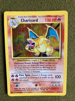 1999 pokemon charizard holo card lot vintage | eBay