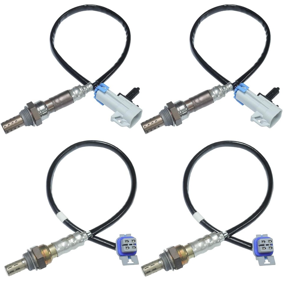 234-4256 & 234-4668 Oxygen Sensor Up+Downstream For GMC Yukon Chevy ...
