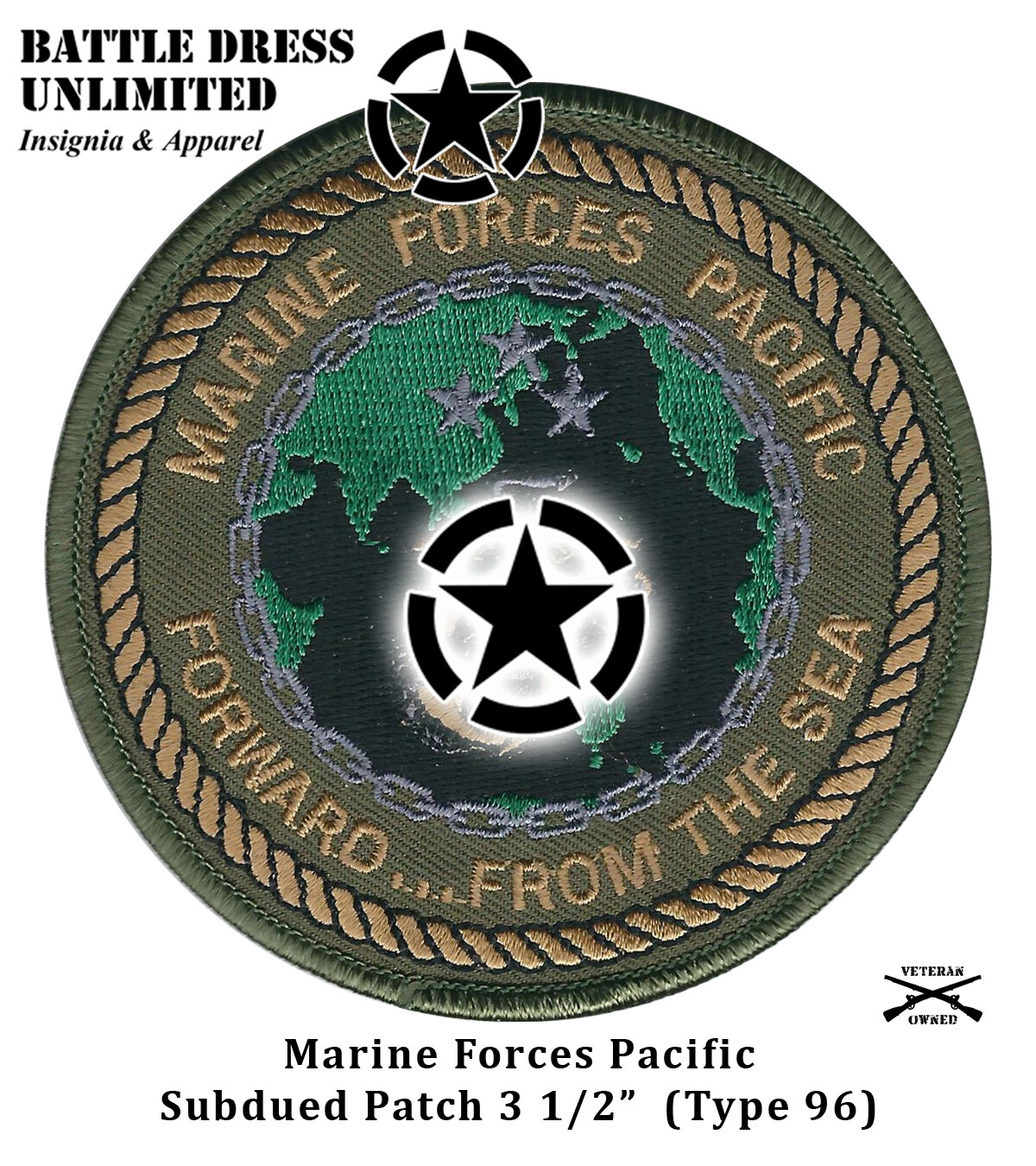 Marine Forces Pacific Patch (MarForPac Color & MCCU USMC Marines) | eBay