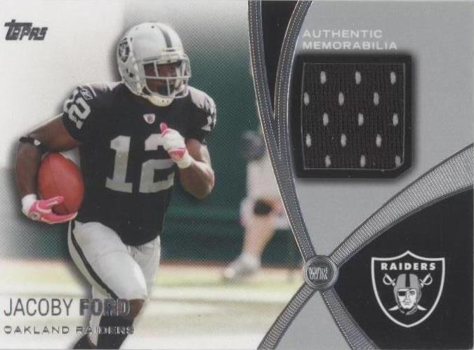 2012 Topps - Prolific Playmakers Relics Jacoby Ford #PPR-JFO (MEM) for ...