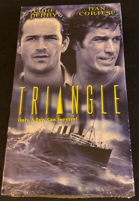 TRIANGLE (VHS, 2002) - Luke Perry - RARE OOP Bermuda Triangle Thriller ...