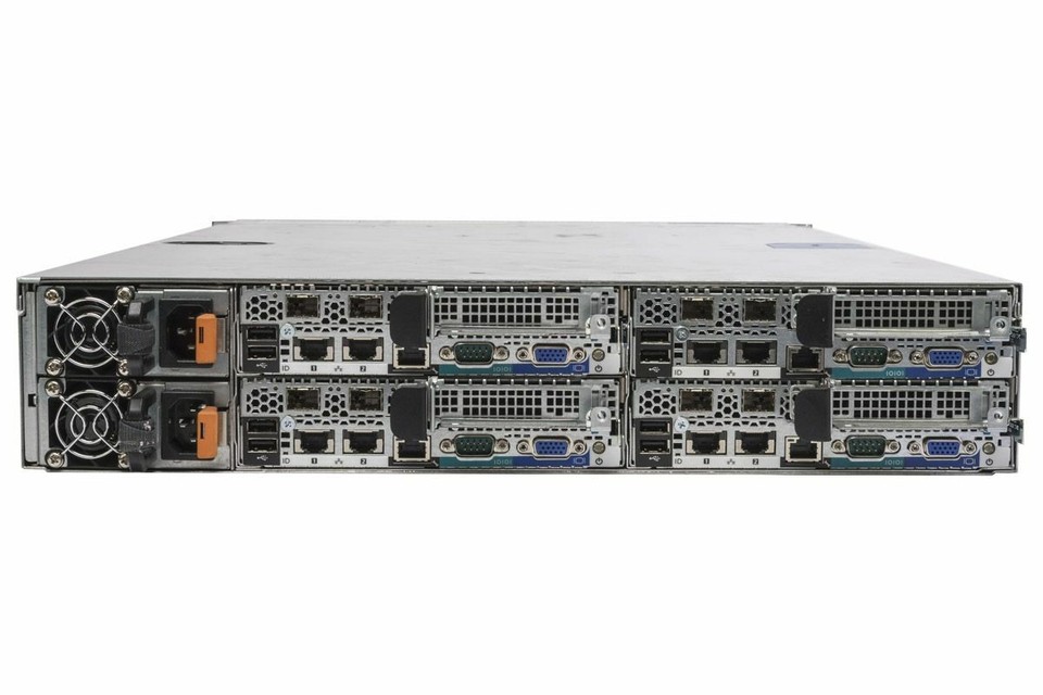 Dell PowerEdge C6200 Node Server 4x C6220 8x E5-2670 CPU 256GB Ram 4x ...