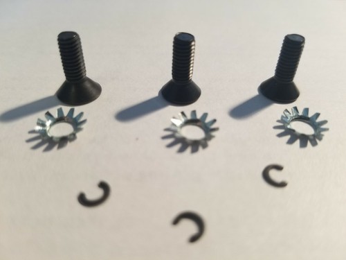 Sight Base Screws, Washers & C-clips for Browning Buck Mark Contour | eBay