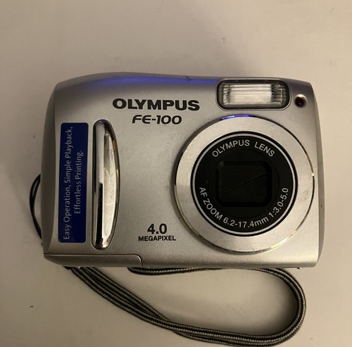 Olympus FE-100 4.0 Megapixel Digital Camera *NOT TESTED* No Battery | eBay