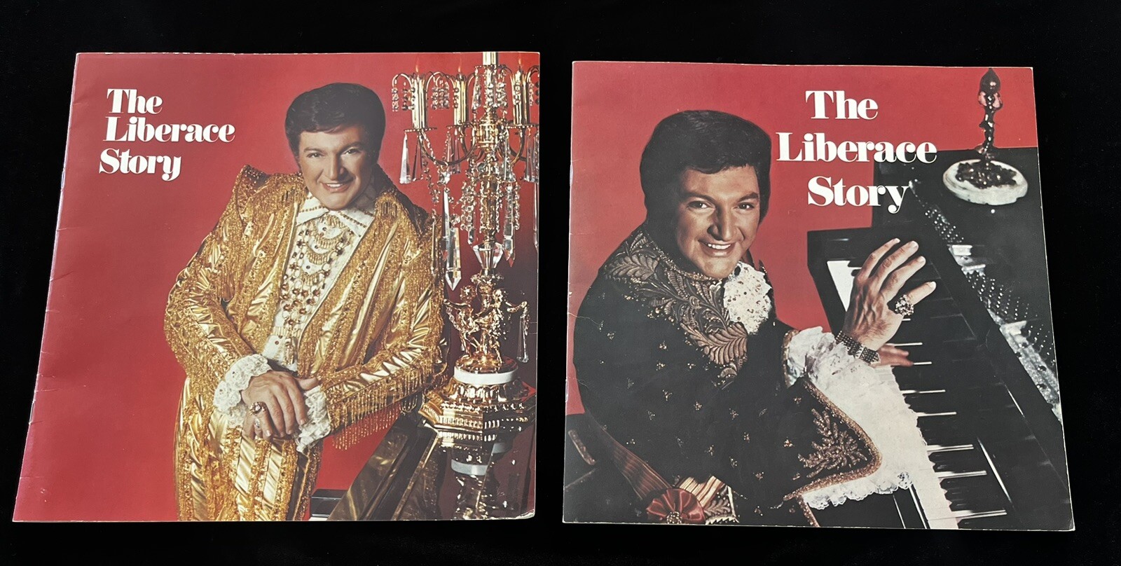 ORIGINAL SIGNED “The Liberace Story" Souvenir Concert Program Love ...