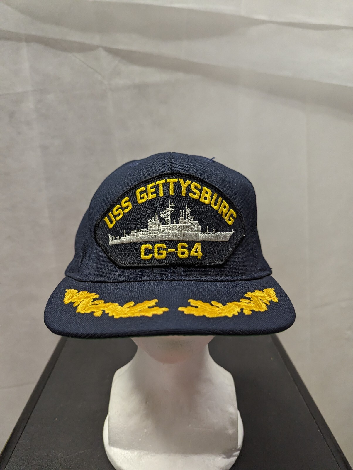 USS Gettysburg CG-64 Snapback Patch Hat - Gem