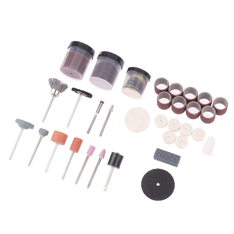 105PCS Laboratory Dental Polishing Kit Burs Brush Grinding Clinic Lab ...