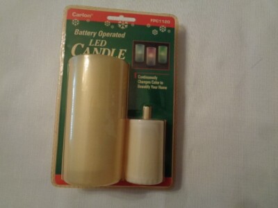 Candle Carlon Battery Operated | eBay