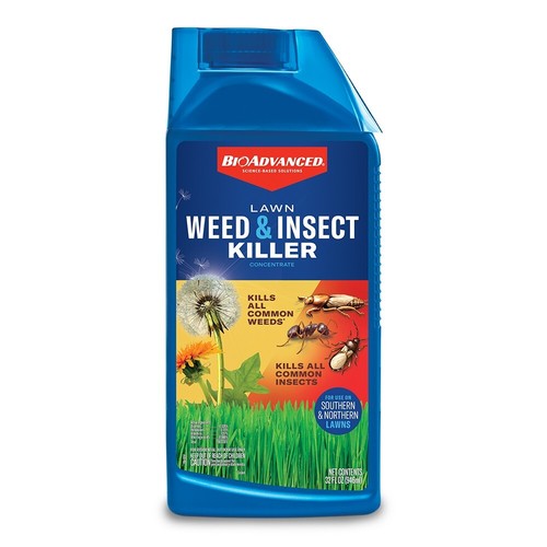 BioAdvanced Lawn Weed & Insect Killer, Concentrate, 32 oz 840216200050 ...