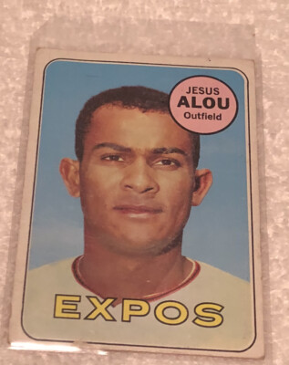 1969 Topps #22 Jesus Alou Expos Outfield | eBay