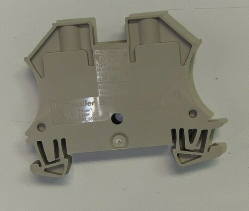 NEW! Weidmuller 1020200000 WDU 6 600V, 50A, AWG 20 to 8 | eBay