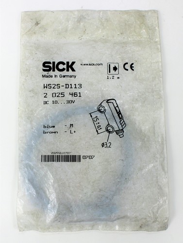 SICK WS2S-D113 Yg Optical Sensor New IN Original Package | eBay