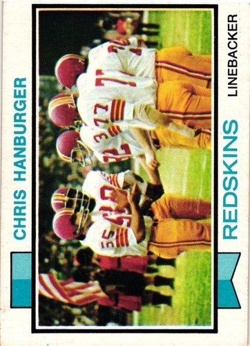 1973 Topps #250 Chris Hanburger | eBay