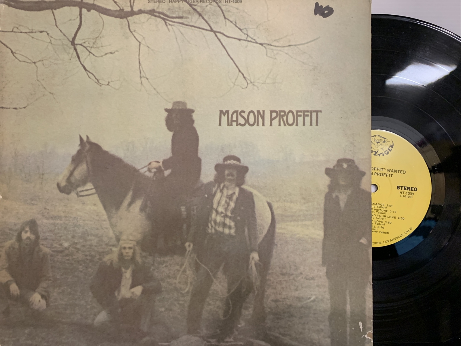 Mason Proffit ‎– Wanted LP 1970 Happy Tiger Records ‎– HT-1009 VG+/EX ...