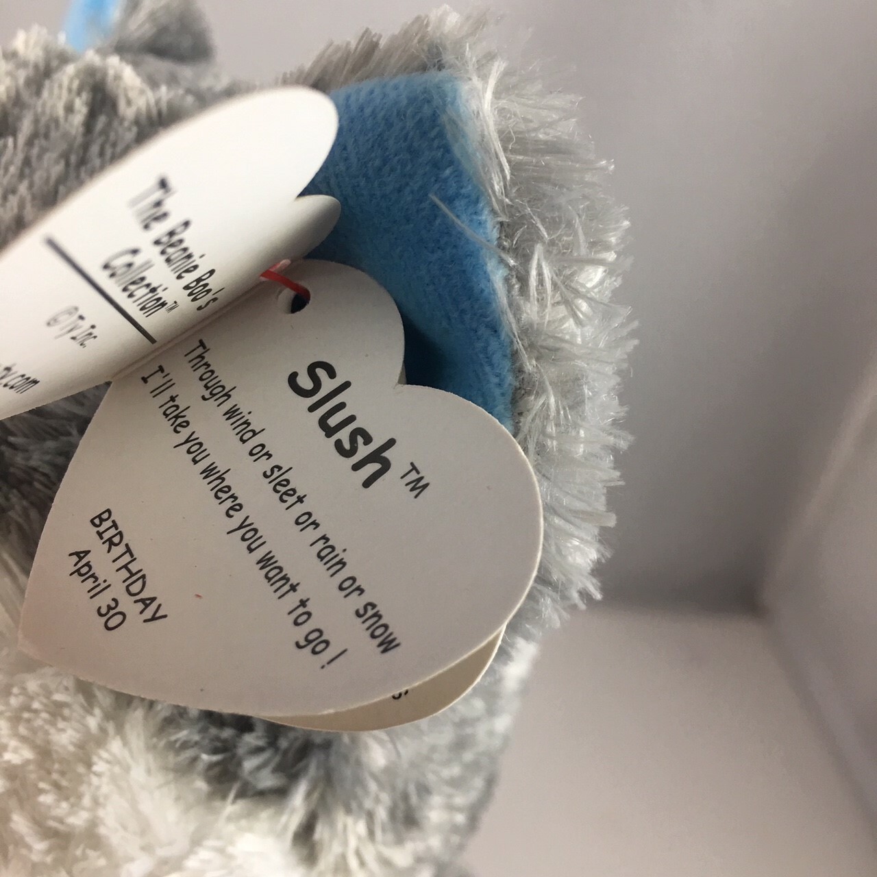 TY Beanie Boos - SLUSH the Husky (Medium Size - 9 inch) Stuffed Plush ...