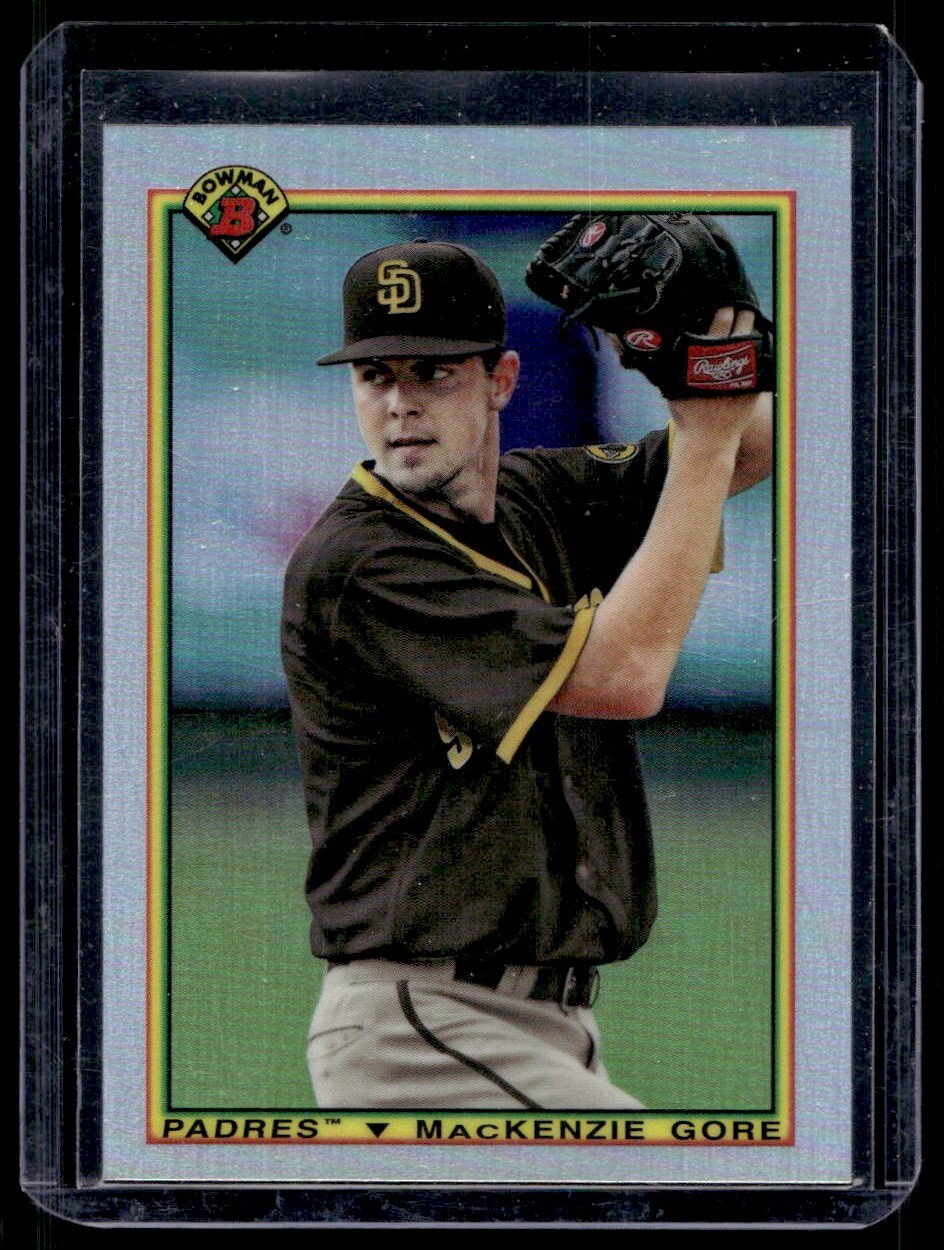 2020 Bowman 1990 MacKenzie Gore G69 San Diego Padres #90B-MG | eBay