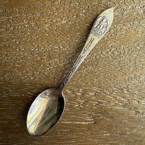 Sterling Silver Souvenir Spoon NEW MEXICO Bell Trading Post | eBay