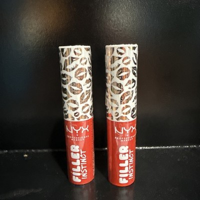 Lot of 2 NYX PROFESSIONAL MAKEUP Filler Instinct Plump Lip Color ...