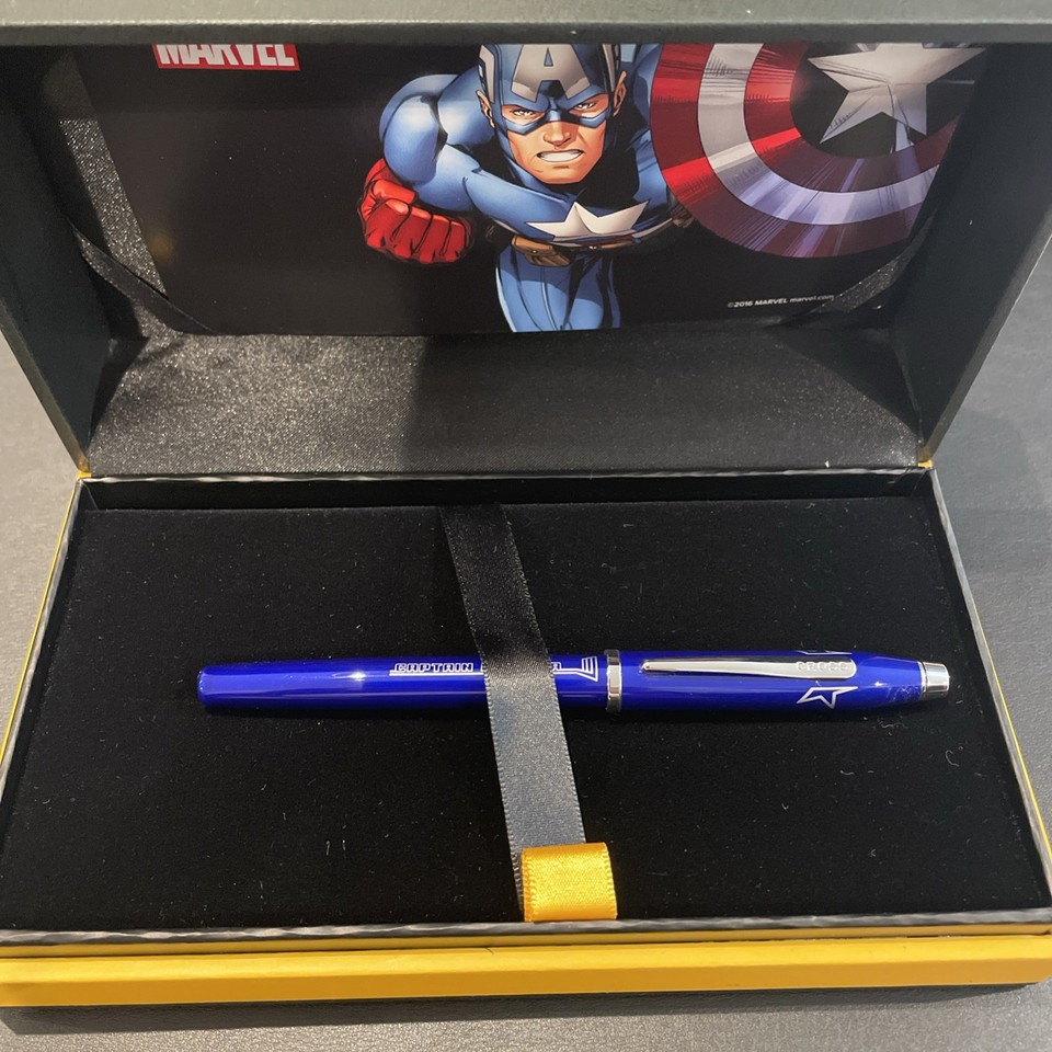 Cross Marvel Captain America Century II Rollerball | eBay