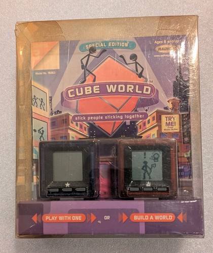 New! Cube World stick people Series 3 (76063) Radica Game, Chief ...