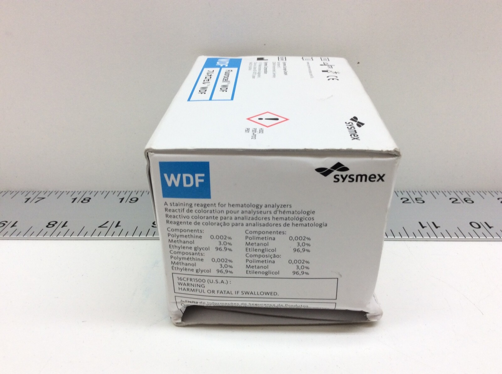 Sysmex CV-337-552 Fluorocell WDF For Automated Hematology Analyzers 2 ...