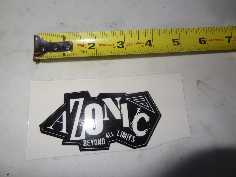 AZONIC bmx - mtb sticker -- #8 | eBay
