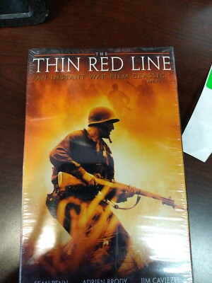 The Thin Red Line VHS VCR Video Tape Movie Sean Penn, Nick Nolte Used ...