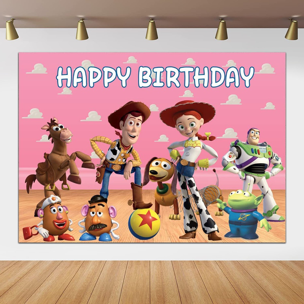 Toy Story Birthday Banner