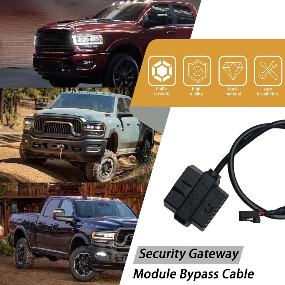 For 2018 - 2023 Ram Pickup Cummins SGW Security Gateway PassThru ...