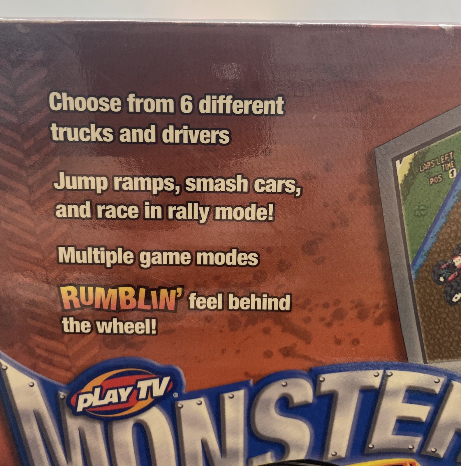 Radica Games Plug & Play Monster Truck Racing TV Video Game 2003 RARE ...