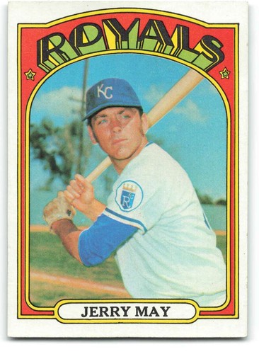 1972 Topps #109 Jerry May EX/NM Royals ID:306238 | eBay