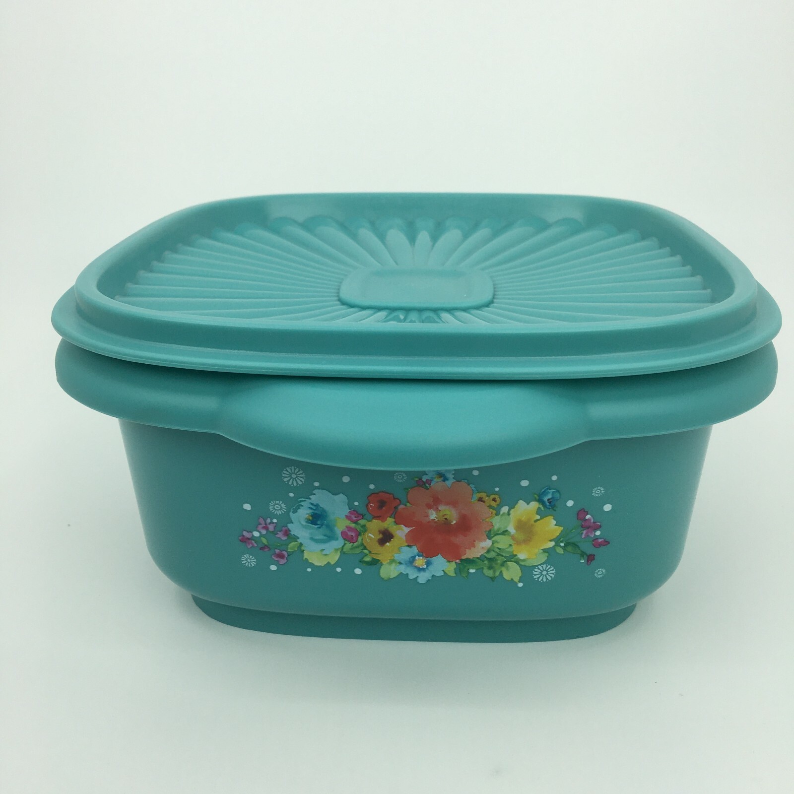 Pioneer Woman Lunch Food Storage Containers Set - 3 cup and 5 Cup with ...