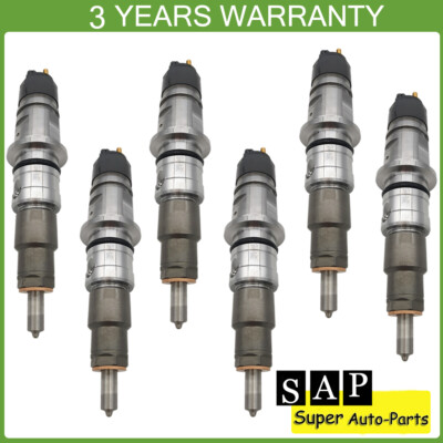 6PCS Fuel Injectors 0445120050 for Ram 2500 3500 Dodge Ram 2500 3500 ...