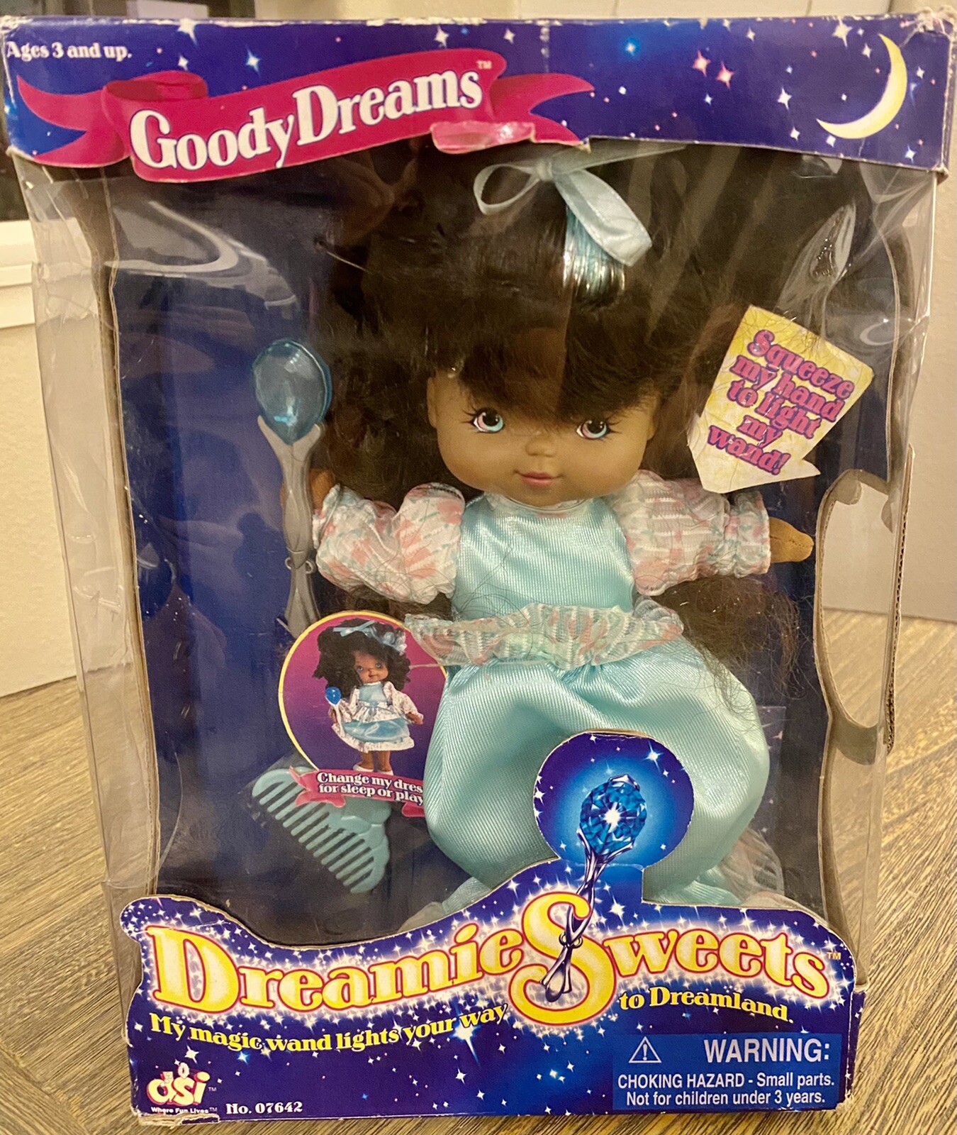 GOODY DREAMS DREAMIE SWEETS VINTAGE DOLL w/MAGIC WAND - DSI TOYS SEALED ...