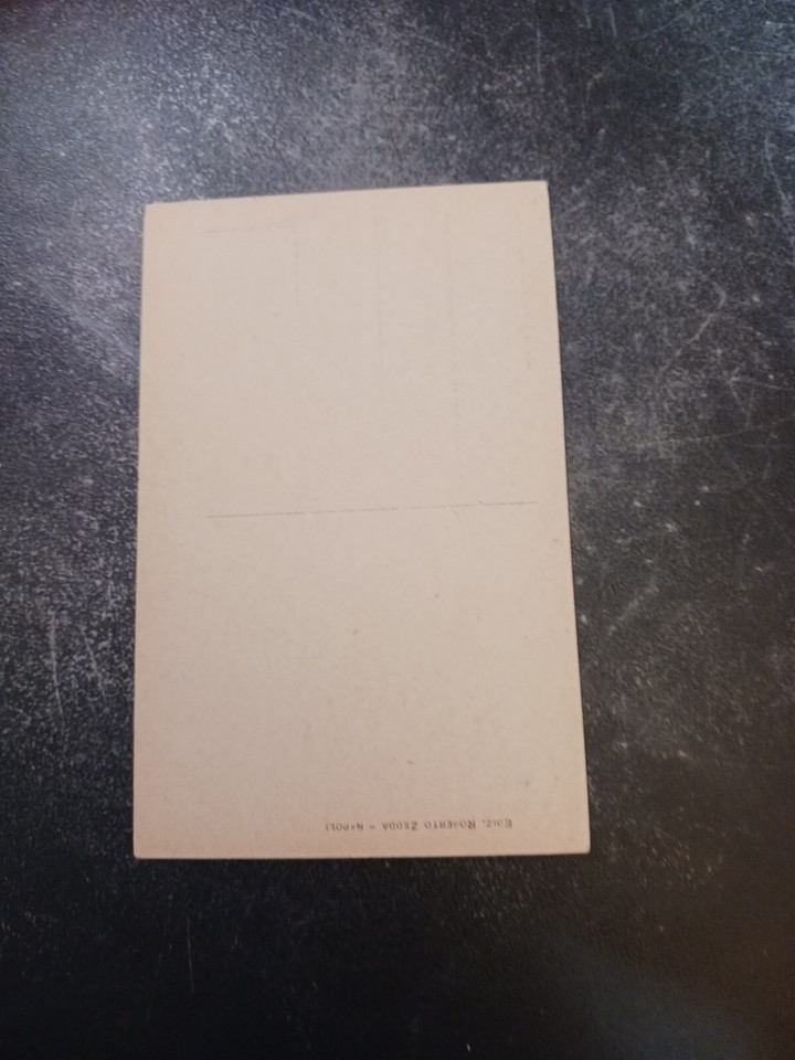vtg postcard naples Napoli Italy Palazzo Reale Roberto Zedda unposted ...