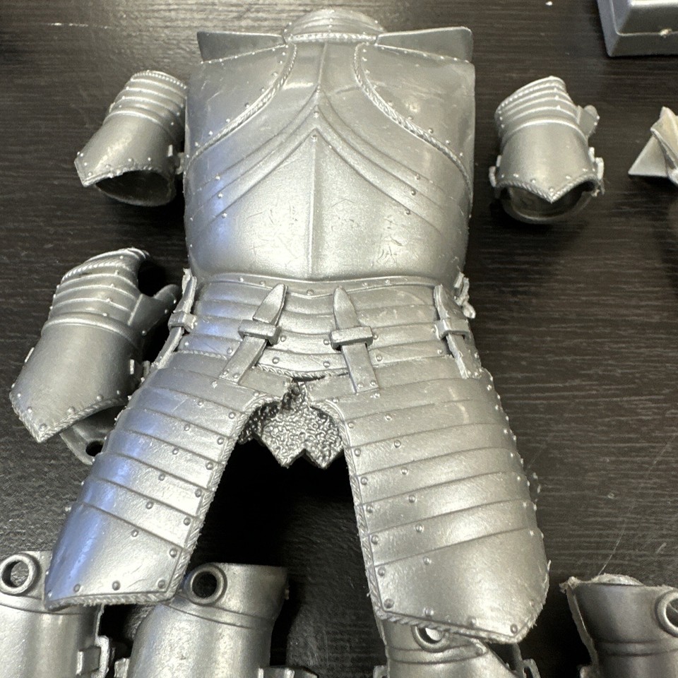 Vintage Marx Sir Stuart Silver Knight 12” Figure For Parts And Repairs ...