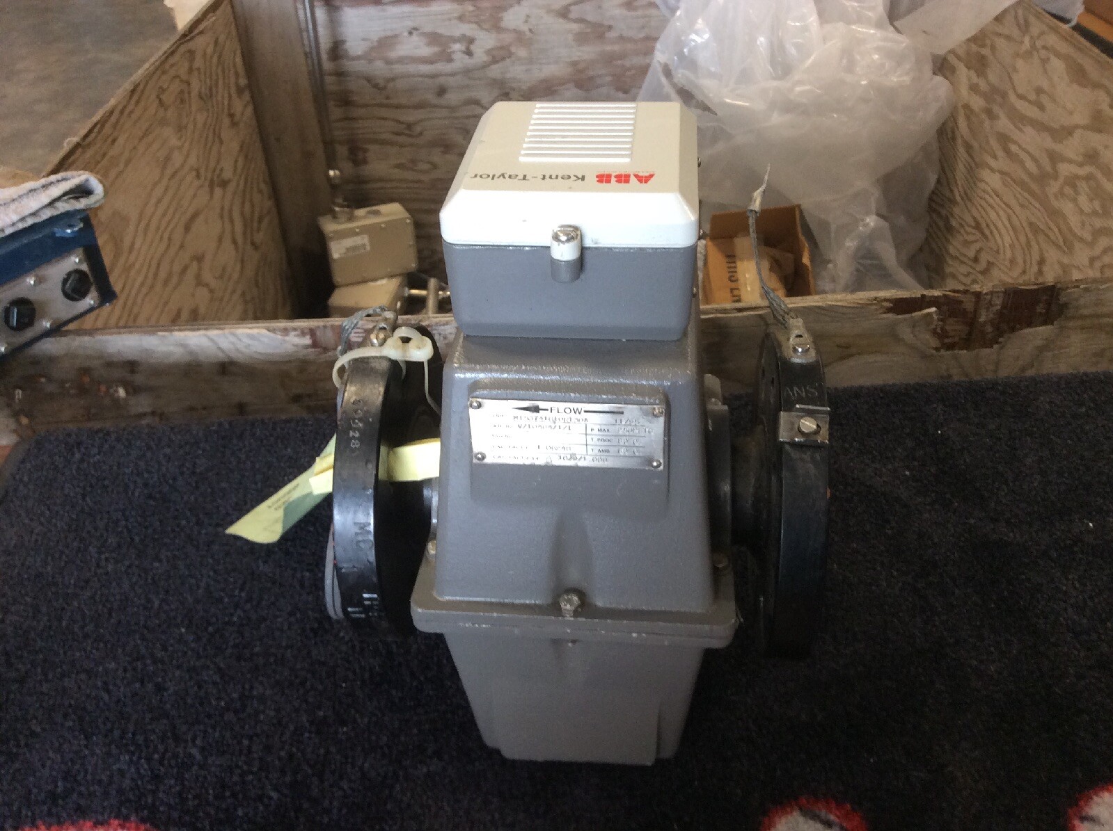 ABB KENT-TAYLOR MAGMASTER 250PSIG FLOW CONTROL VALVE M153741810R130A ...